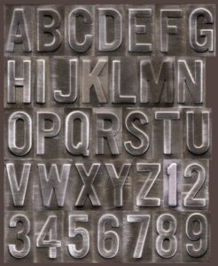 Fonts for Garment Decoration