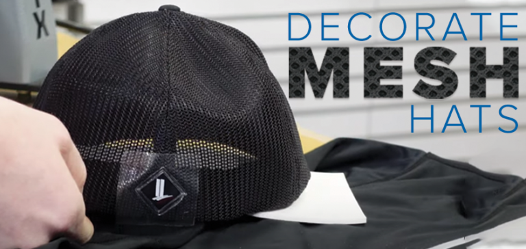 Decorate Mesh Hats Using the 360 IQ Hat Press - STAHLS' Blog