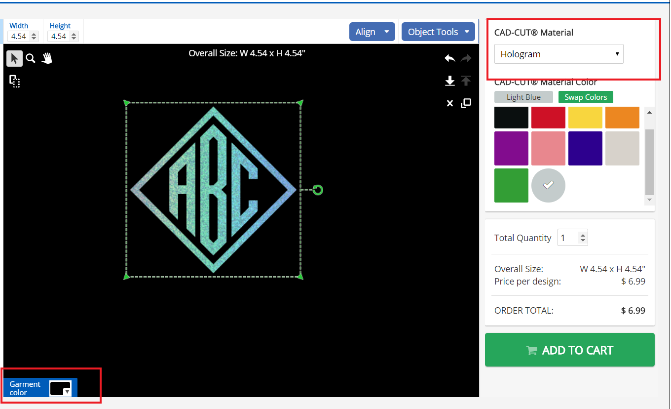 Monograms the Easy Way With CAD-CUT Templates - Stahls' Blog